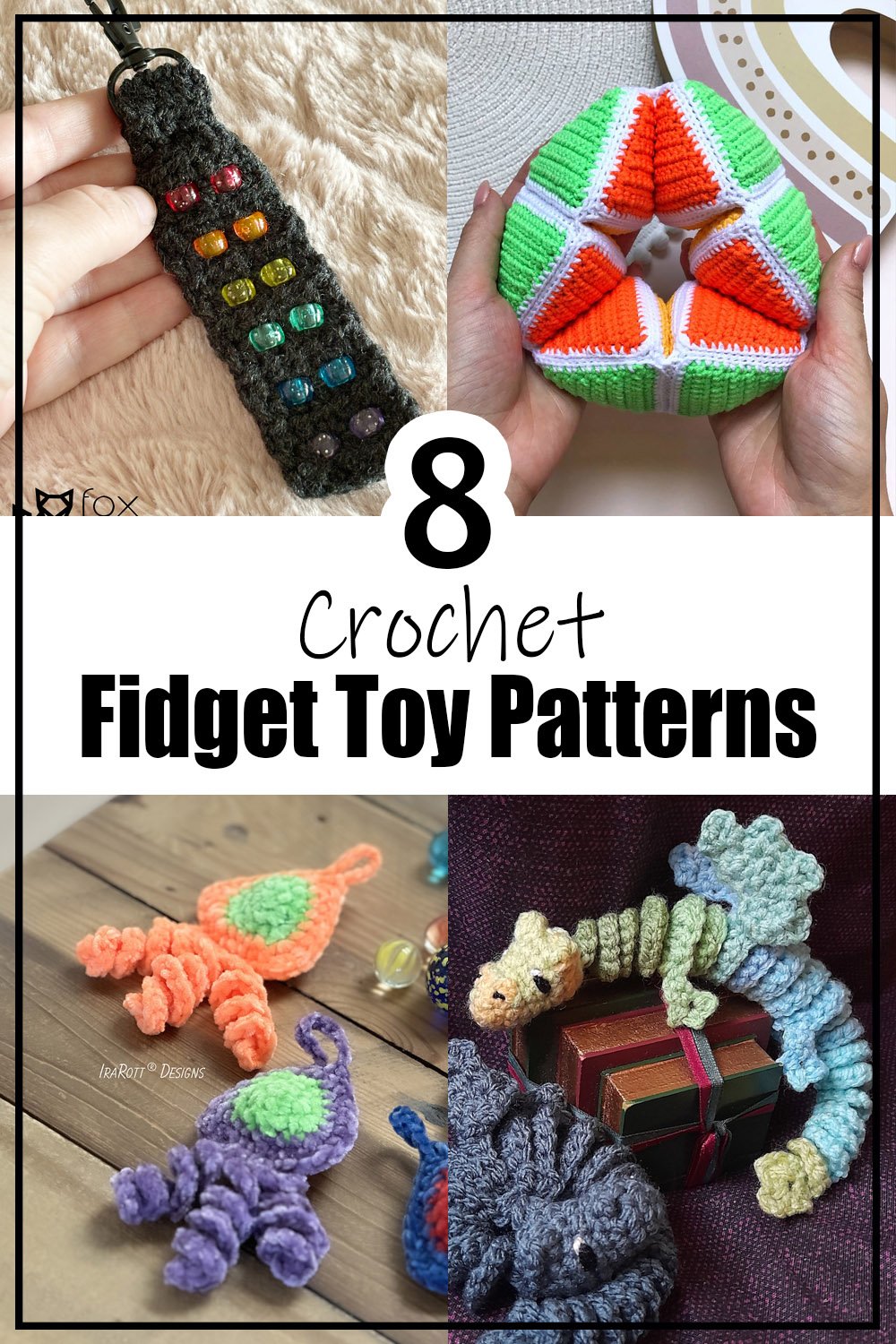 8 Fidget Toy Crochet Patterns to Keep Hands Busy - Hedgerow Yarncraft