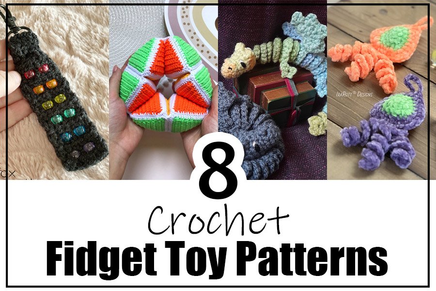 8 Fidget Toy Crochet Patterns to Keep Hands Busy - Hedgerow Yarncraft