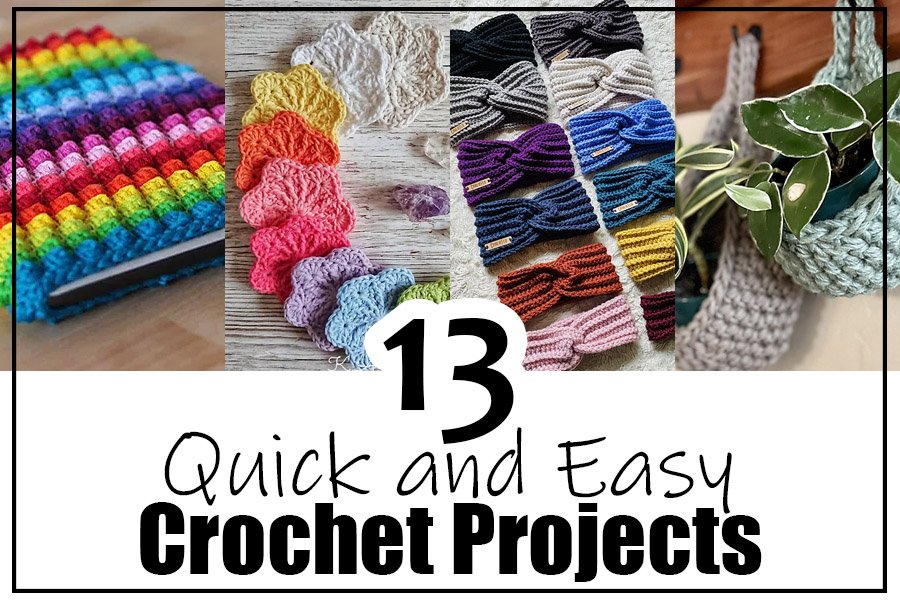 Quick and Easy Crochet Projects - Hedgerow Yarncraft