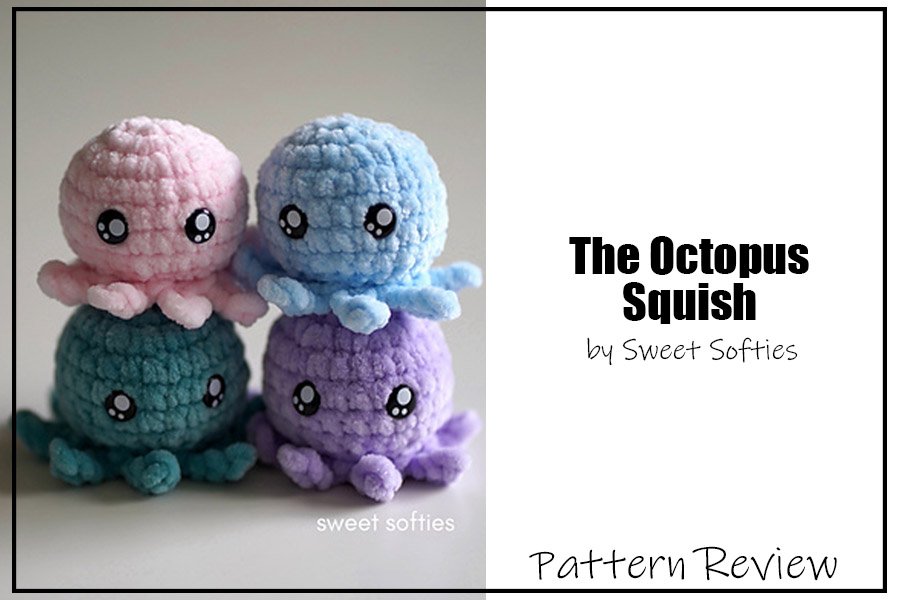 The Octopus Squish by Sweet Softies - Hedgerow Yarncraft