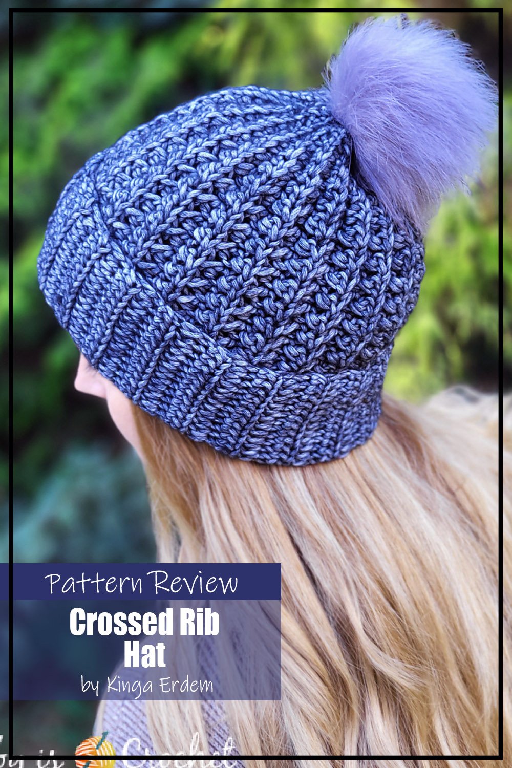 Crossed Rib Hat by Kinga Erdem - Hedgerow Yarncraft