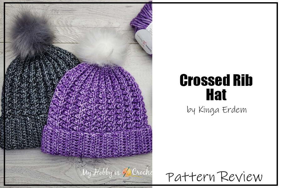 Crossed Rib Hat by Kinga Erdem - Hedgerow Yarncraft