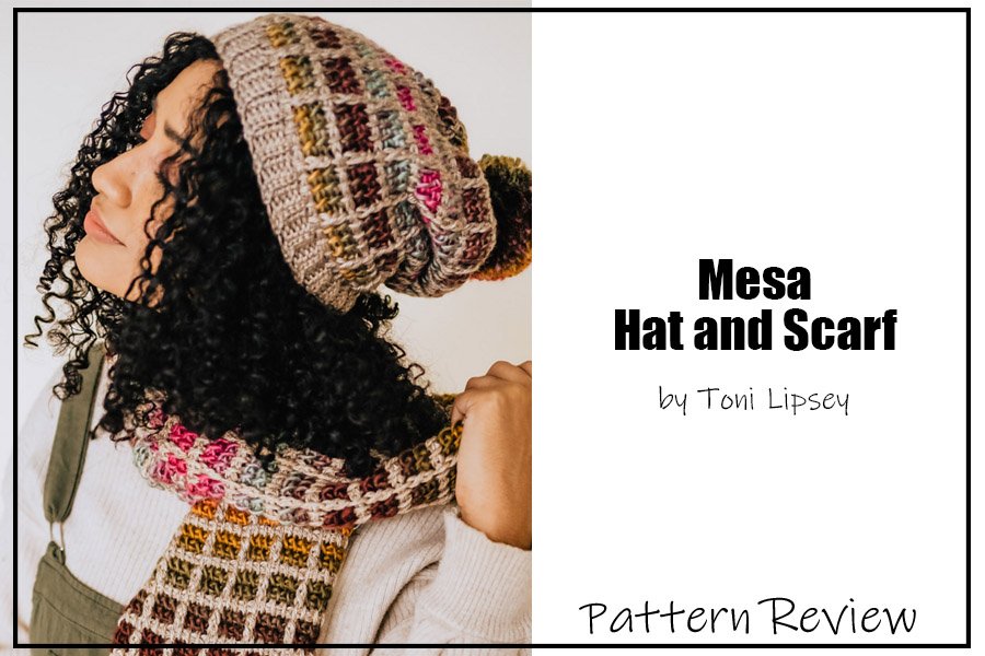 Mesa Hat and Scarf by Toni Lipsey - Hedgerow Yarncraft